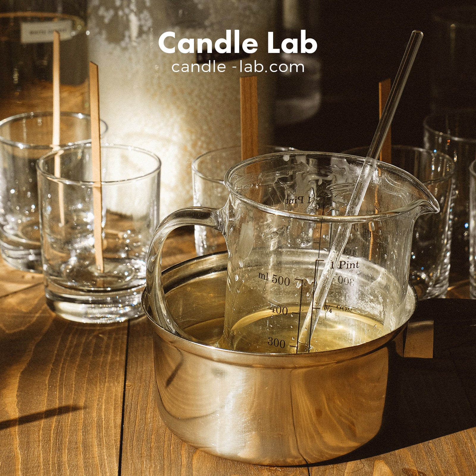 Glass Measuring Cup – candle-lab.com