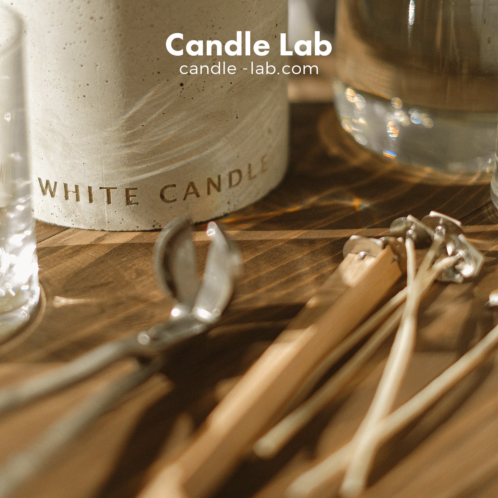Waxed Cotton Thread Candle Wicks 4 length Combo – candle-lab.com
